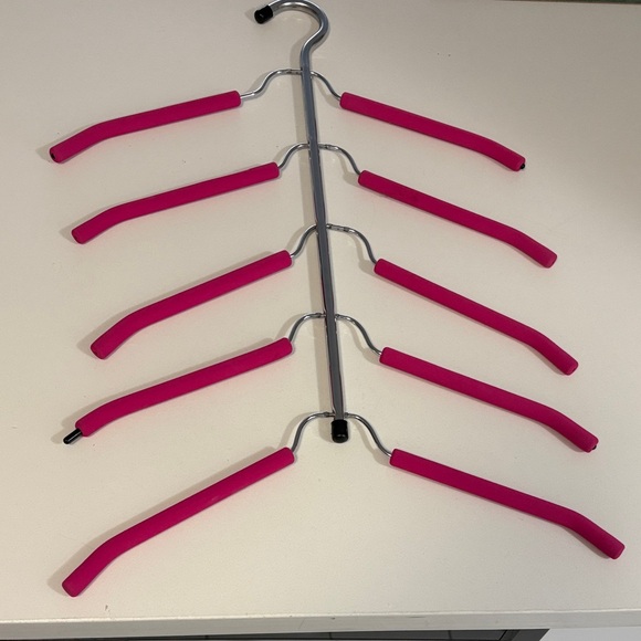 Storage & Organization | Silver Multitier Hanger With One With Black ...
